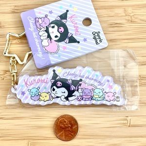 Sanrio | Accessories | Rare Sanrio Kuromi Acrylic Keychain | Poshmark